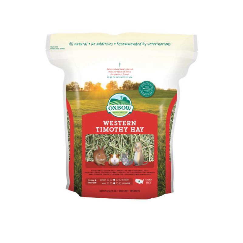 OXBOW WESTERN TIMOTHY SMALL 425G – League of Pets