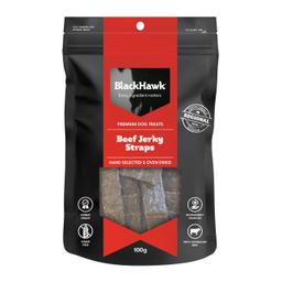 Black Hawk Beef Jerky Straps Dog Treats 100G – League of Pets