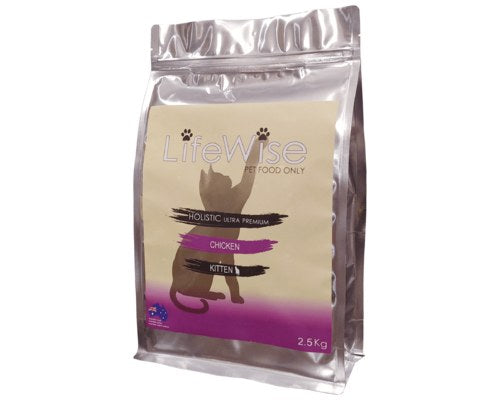LifeWise Kitten Food - Chicken & Rice 2,5kg – League of Pets