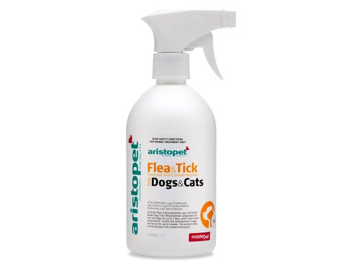 ARISTOPET FLEA & TICK IGR SPRAY 500ML – League of Pets