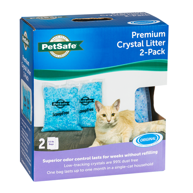 Scoopfree Premium Crystal Litter Blue – League of Pets